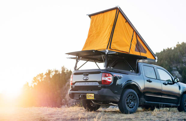 GFC Platform Camper gets the Ford Maverick off the grid - Autoblog