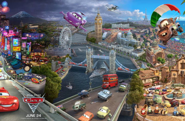 CARS 2 introduces Rip Clutchgoneski from New Rearendia - Autoblog