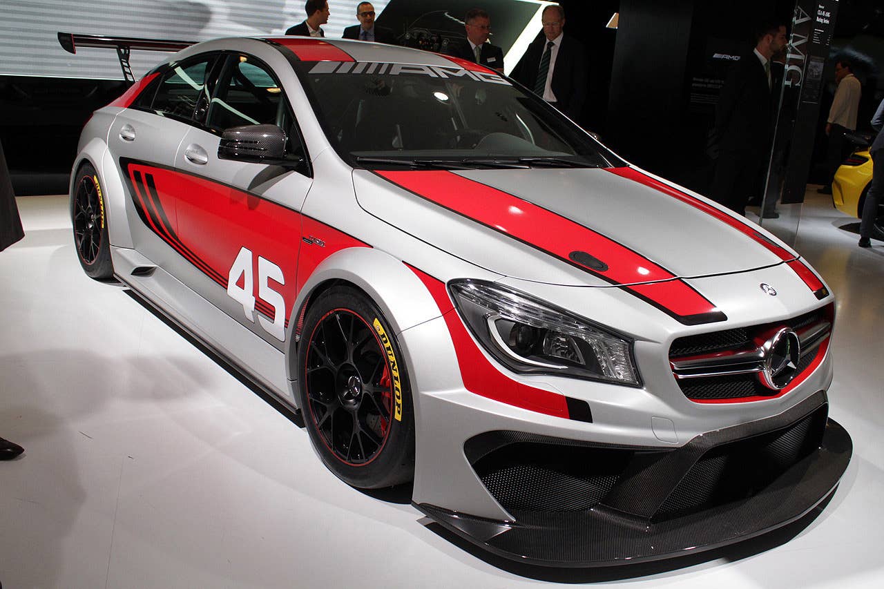 Mercedes CLA45 AMG Racing is ready for a spot on the grid - Autoblog ...