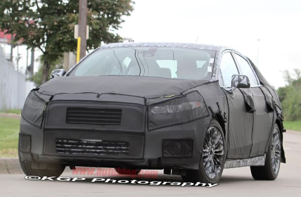 Next-gen Ford Fusion reveals new face - Autoblog