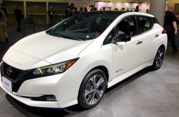 Leaf e+ range store