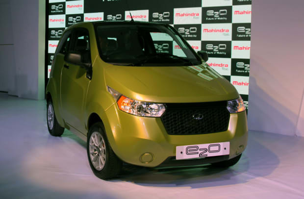 Mahindra Reva E2O unveiled in New Delhi headed to Iceland Autoblog