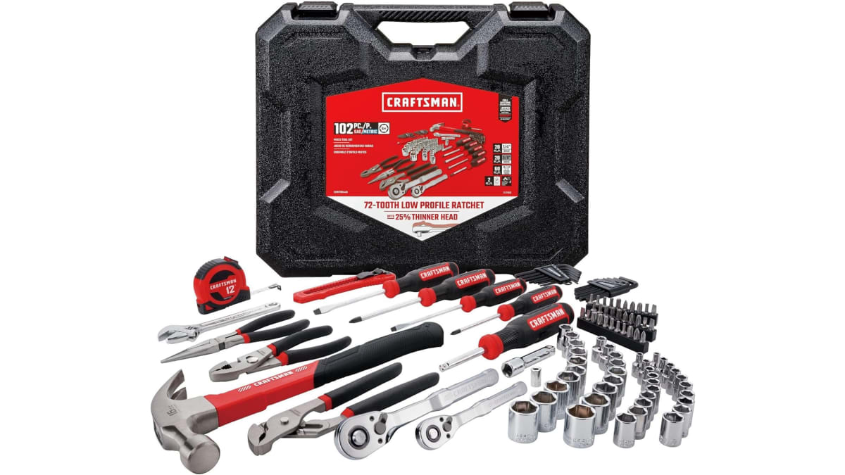 Amazon Father s Day deal Craftsman mechanic s 102 piece tool and socket set Autoblog