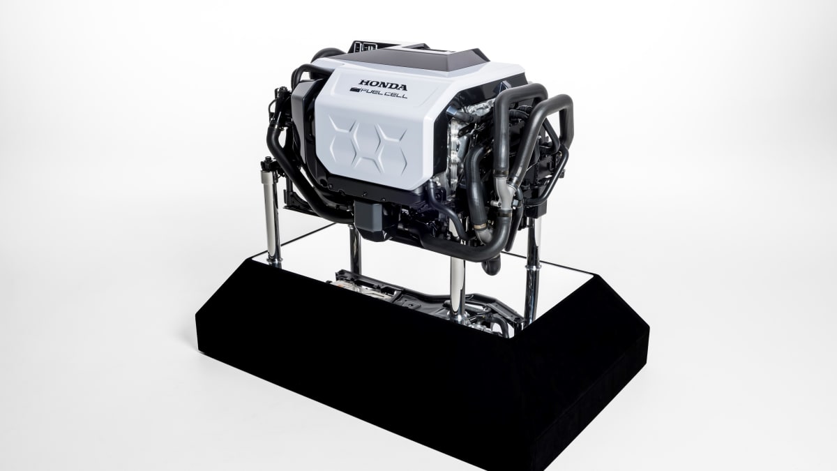 Honda shows next generation hydrogen fuel cell drivetrain Autoblog