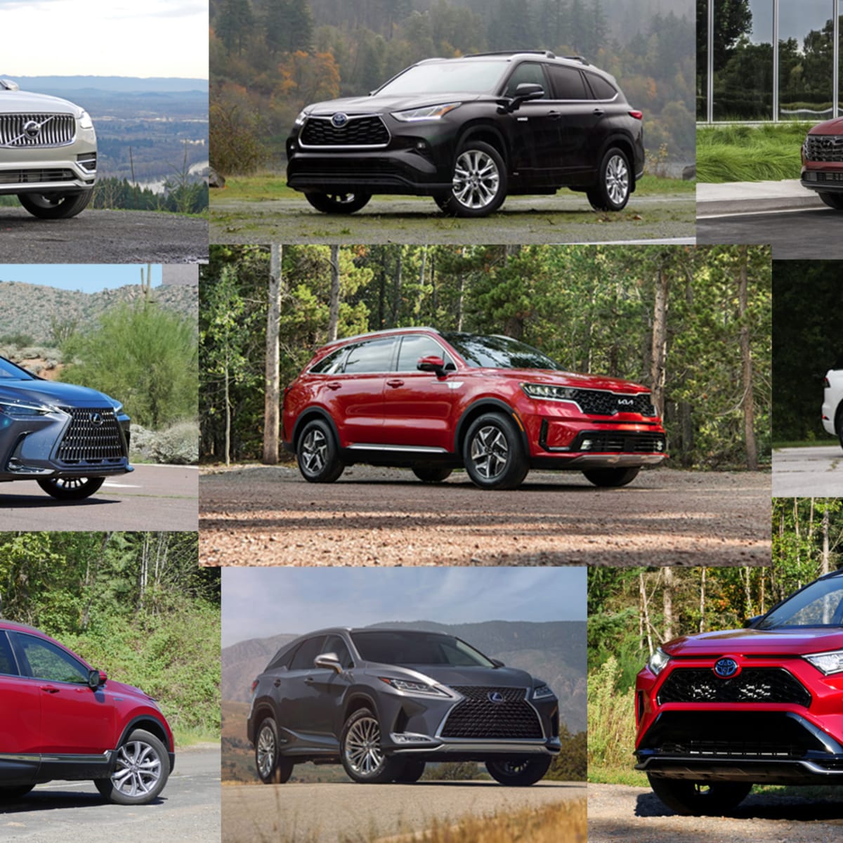 12 best hybrid SUVs for 2022 Autoblog