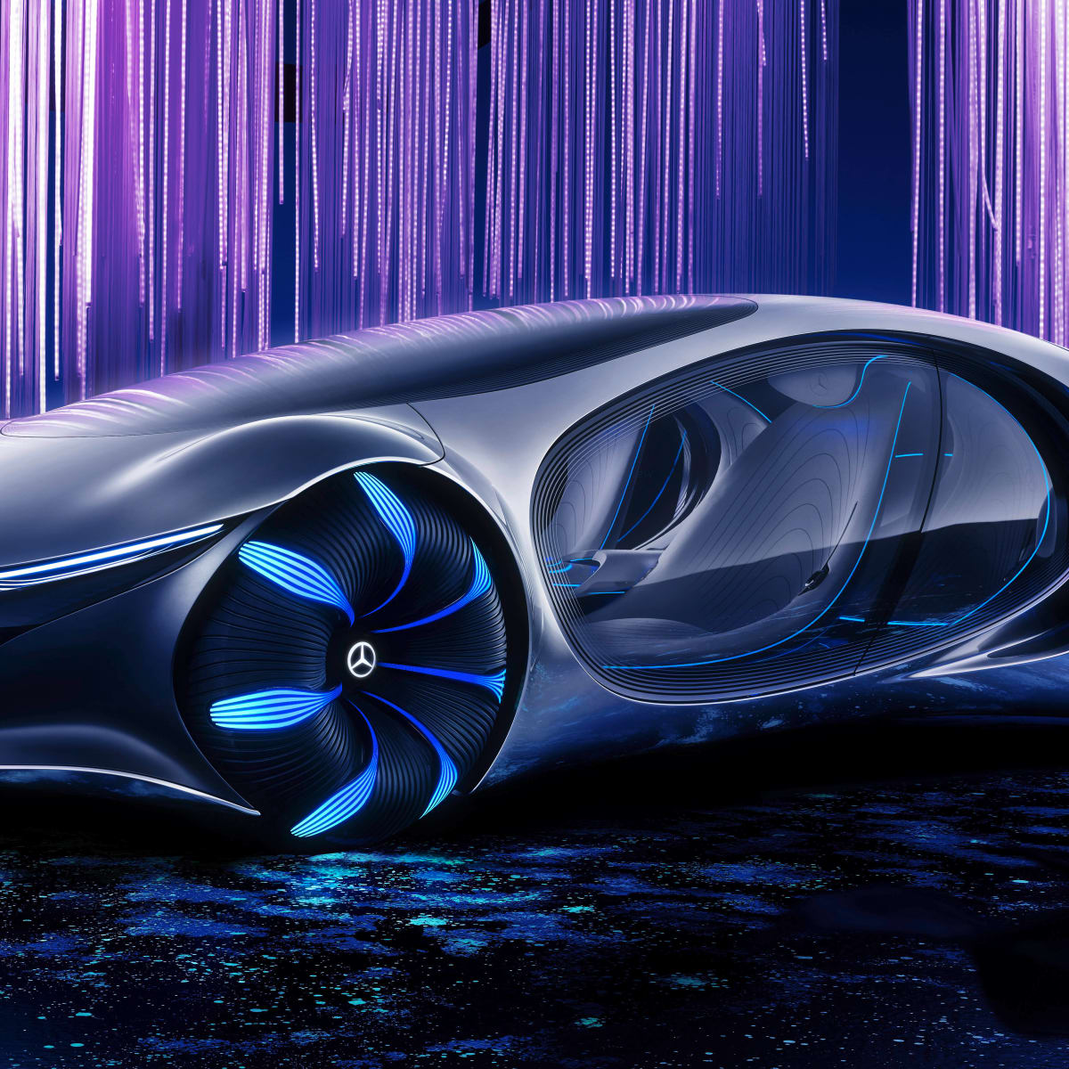 Mercedes Benz Vision AVTR takes inspiration from the creatures of Avatar Autoblog