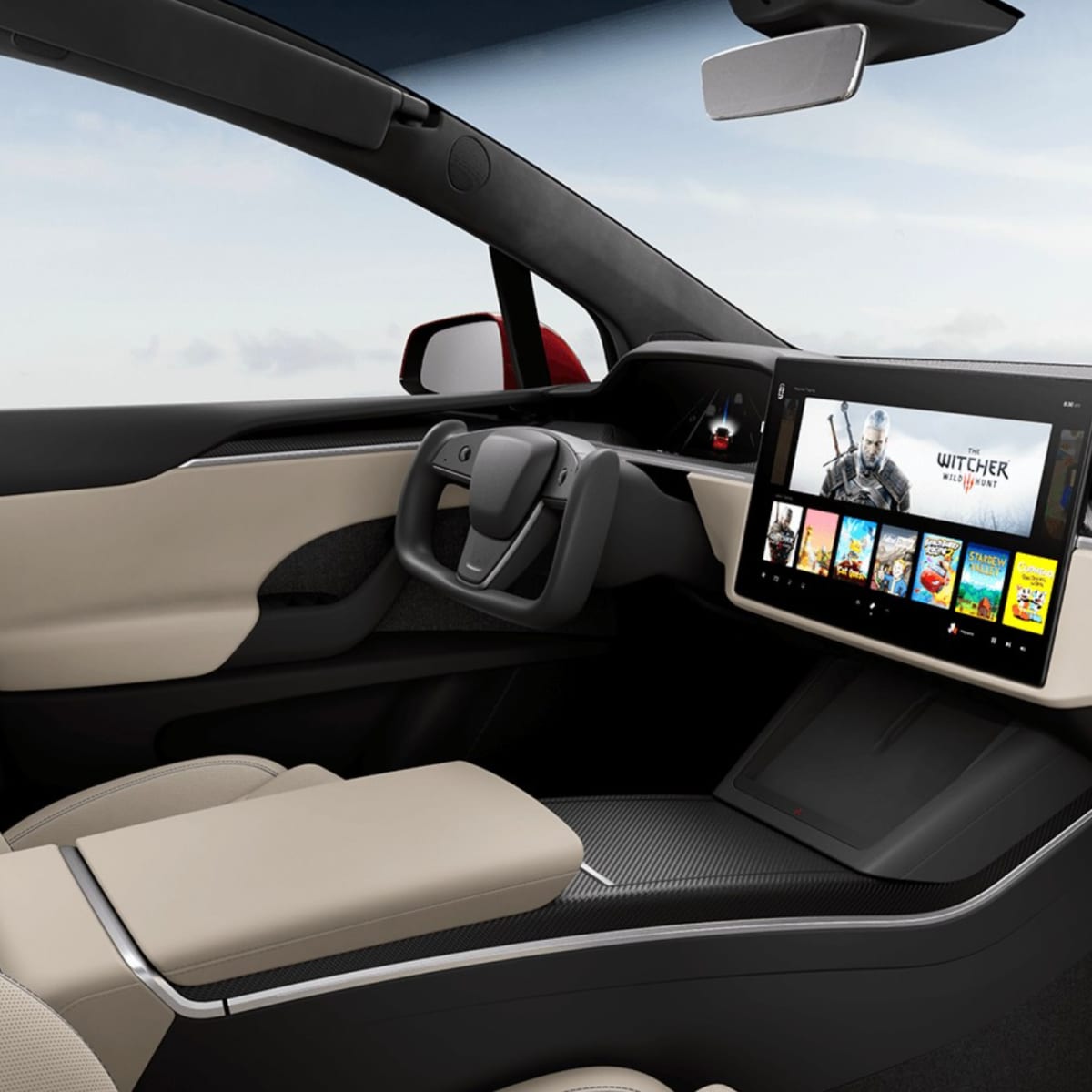 Model x new interior store