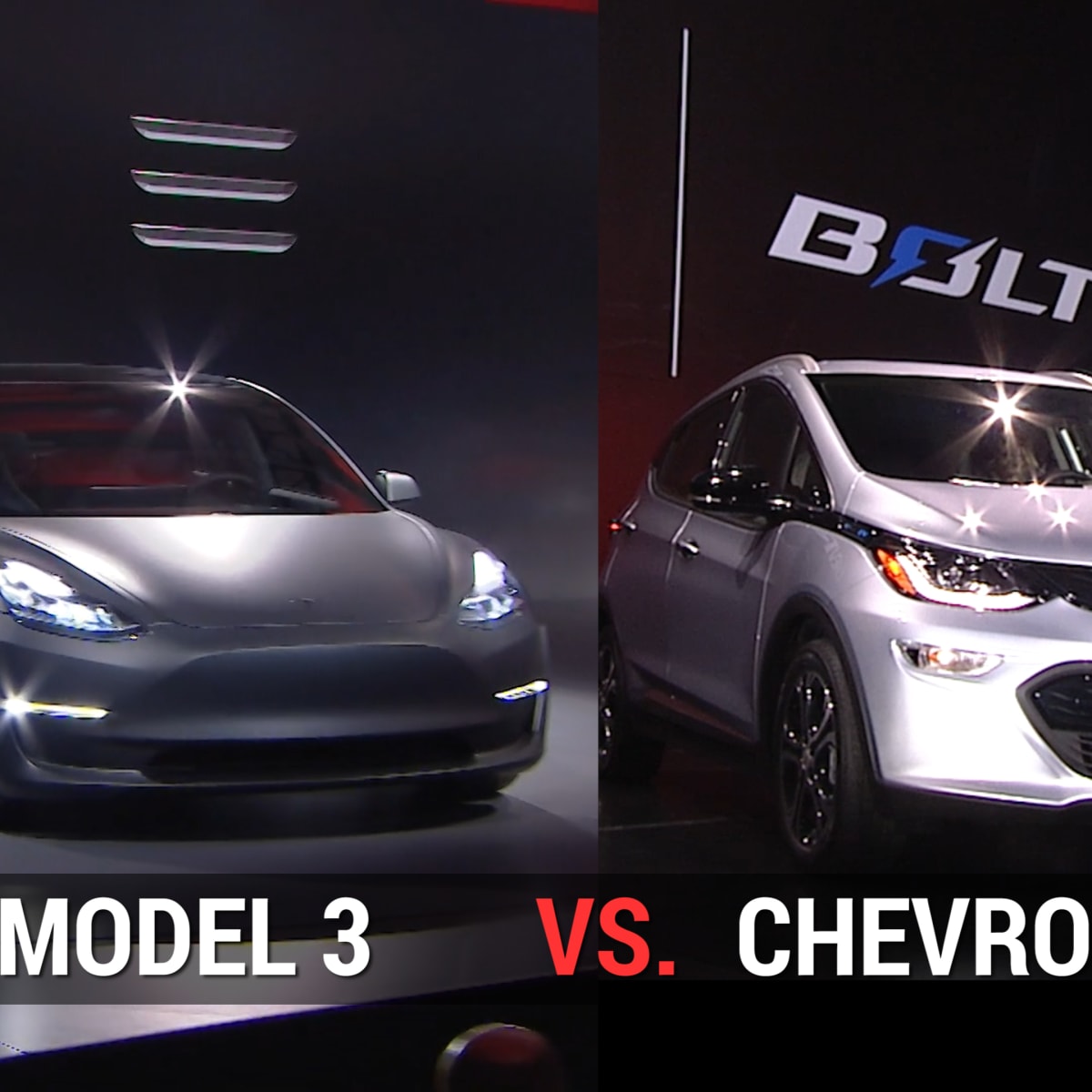Tesla Model 3 versus Chevy Bolt Autoblog Minute Autoblog