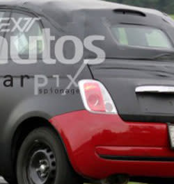 Spy Shots: Fiat 500 "Cabrio Coach"