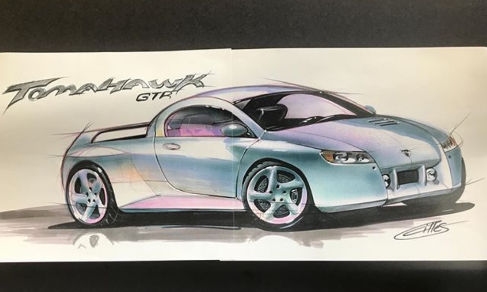 Ralph Gilles shares how he imagined a modern-day Dodge Rampage in 1995
