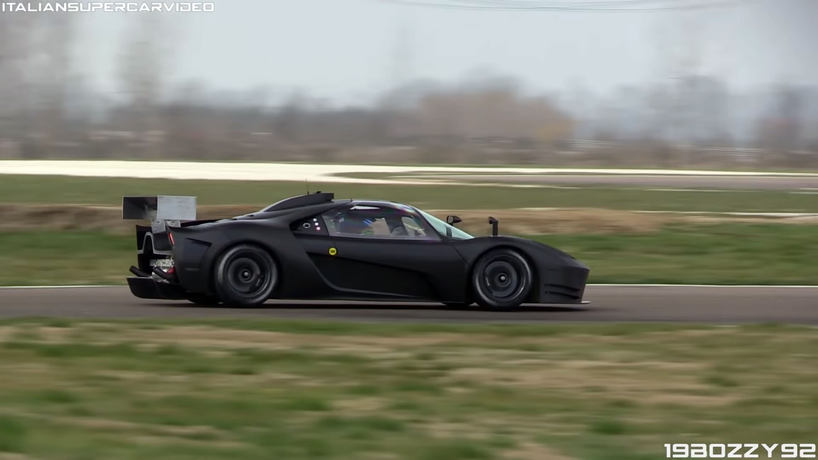 Glickenhaus SCG 004C gets its first track shakedown in Italy
