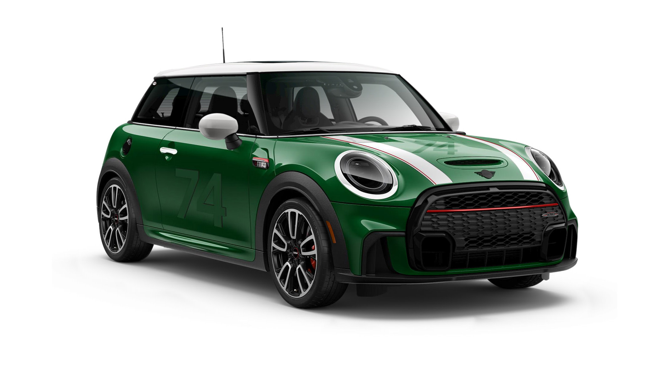 2022 Mini JCW Hardtop Anniversary Edition gets British Racing Green ...