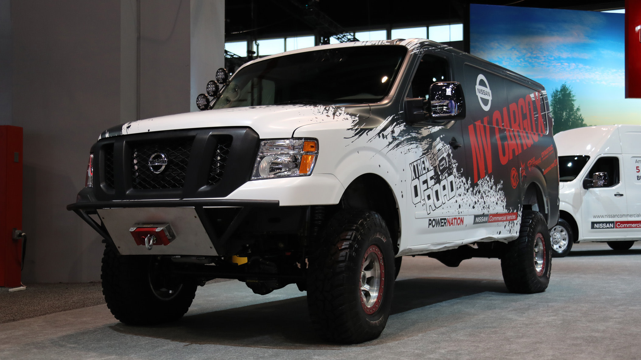 Nissan built a Cummins-powered off-road cargo van