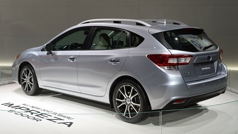 There's a 2017 Subaru Impreza hatchback, too