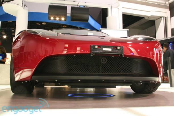 Watch This: Inductive charging comes to the Tesla Roadster