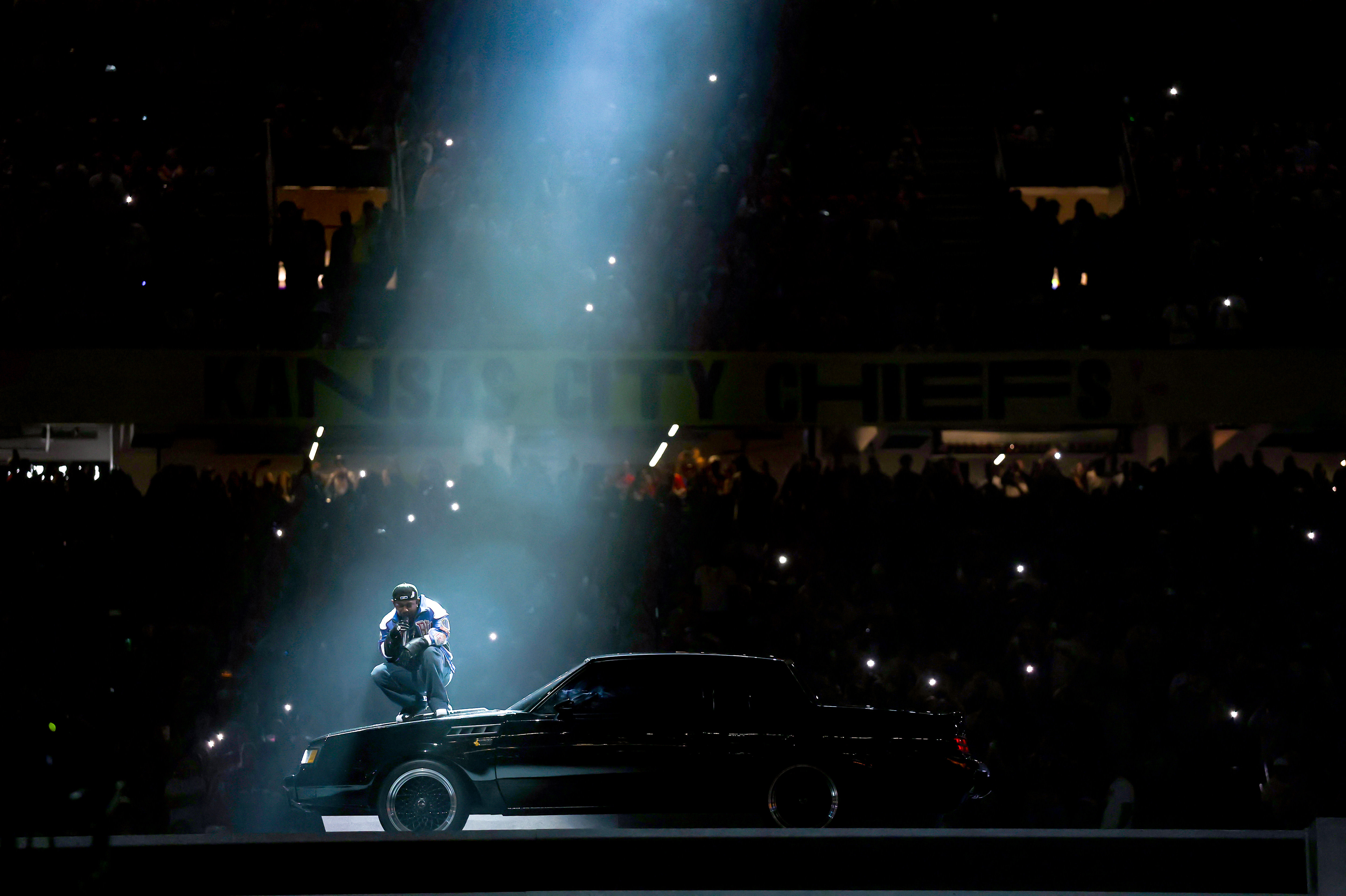 The hidden meaning behind Kendrick Lamar's Super Bowl car