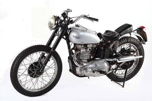 The Fonz Triumph Motorcycle