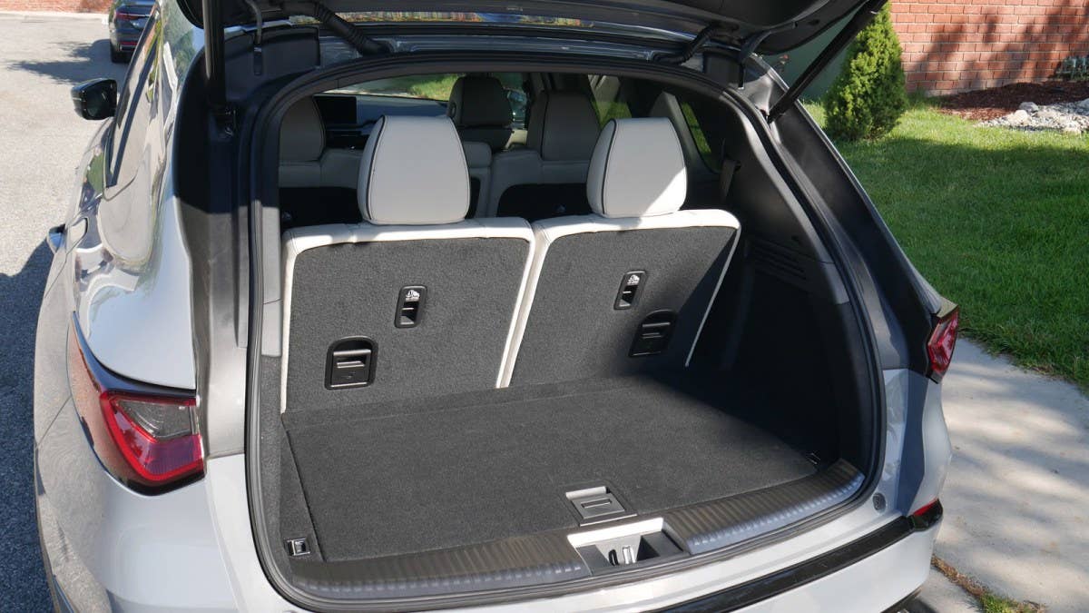 Acura MDX Luggage Test: How much fits behind the third row? - Autoblog