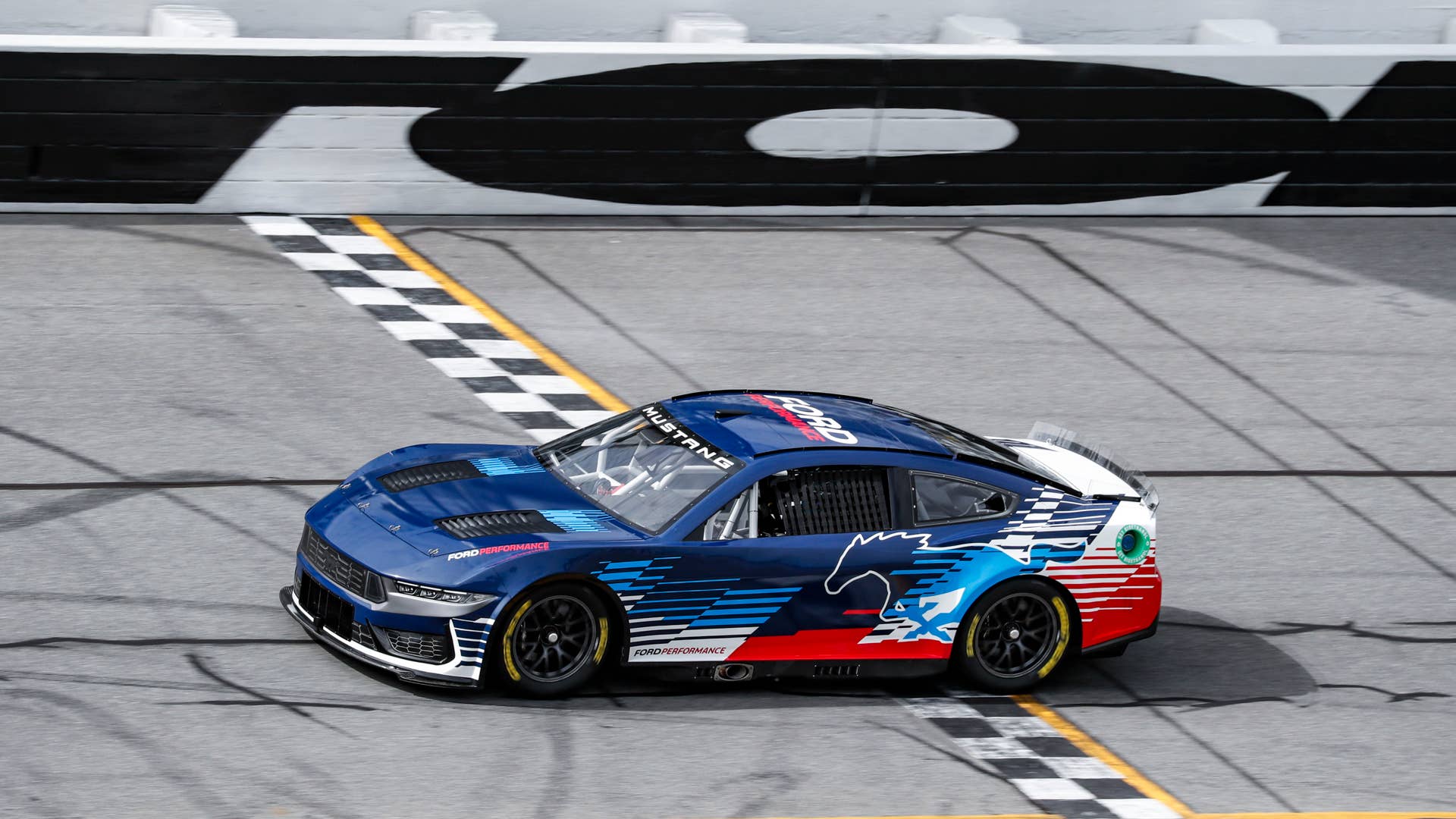 Ford reveals Dark Horse themed 2024 NASCAR Cup Series Mustang ...
