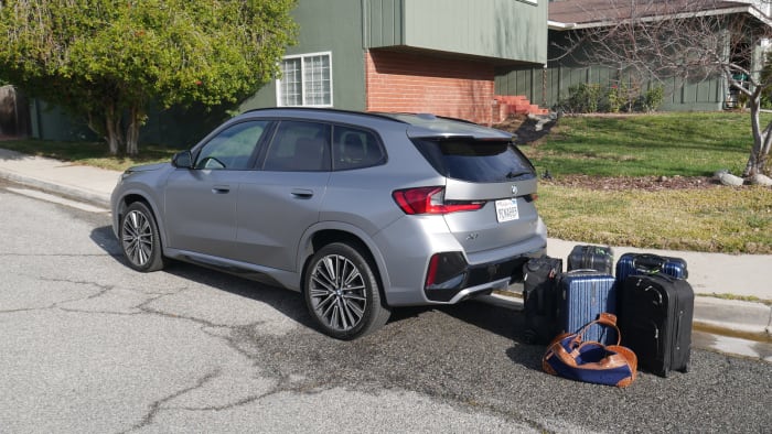 BMW X1 Luggage Test: How much fits in the cargo area? - Autoblog