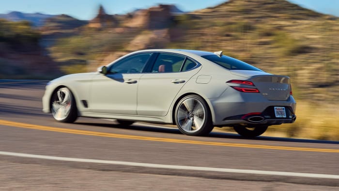 2024 Genesis G70 First Drive Review: New four-cylinder sweetens an already great deal - Autoblog