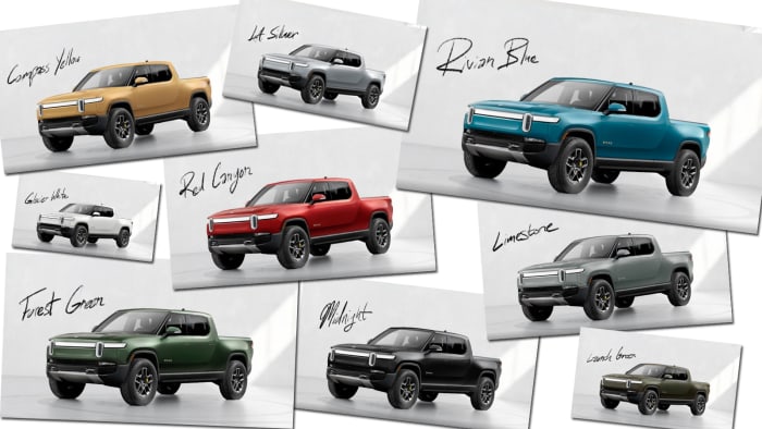 Rivian reveals all the R1T's colors and trim-level details - Autoblog