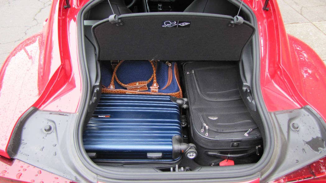 Toyota Supra Luggage Test | How big is the trunk? - Autoblog