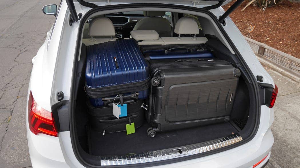 Audi Q3 Luggage Test | How big is the trunk? - Autoblog