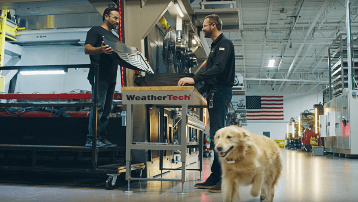 WeatherTech shelled out big for a Super Bowl commercial last night ...