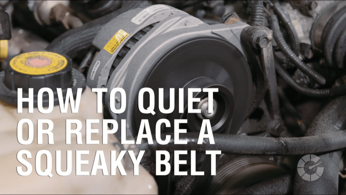 How To Quiet Or Replace A Squeaky Belt | Autoblog Wrenched - Autoblog