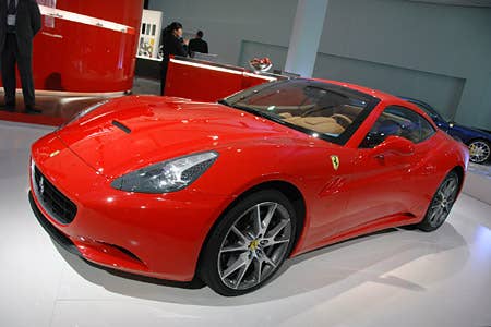 LA 2008: Ferrari California comes home - Autoblog