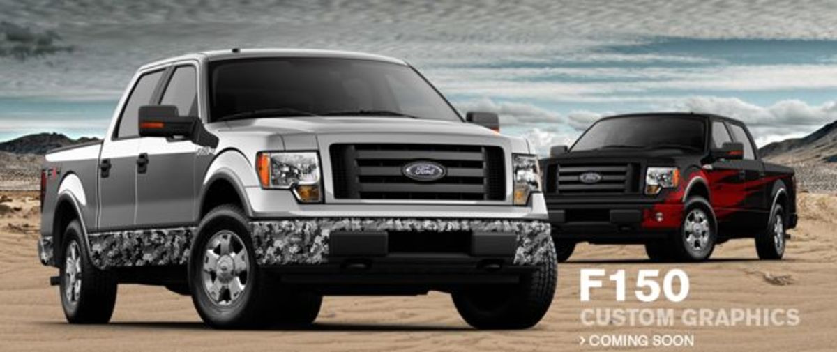 Fancy a camouflage F-150? Graphics for entire Ford lineup coming soon ...