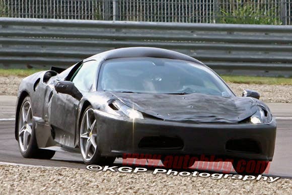 Spy Shots: Ferrari F450 prototype caught with native body - Autoblog