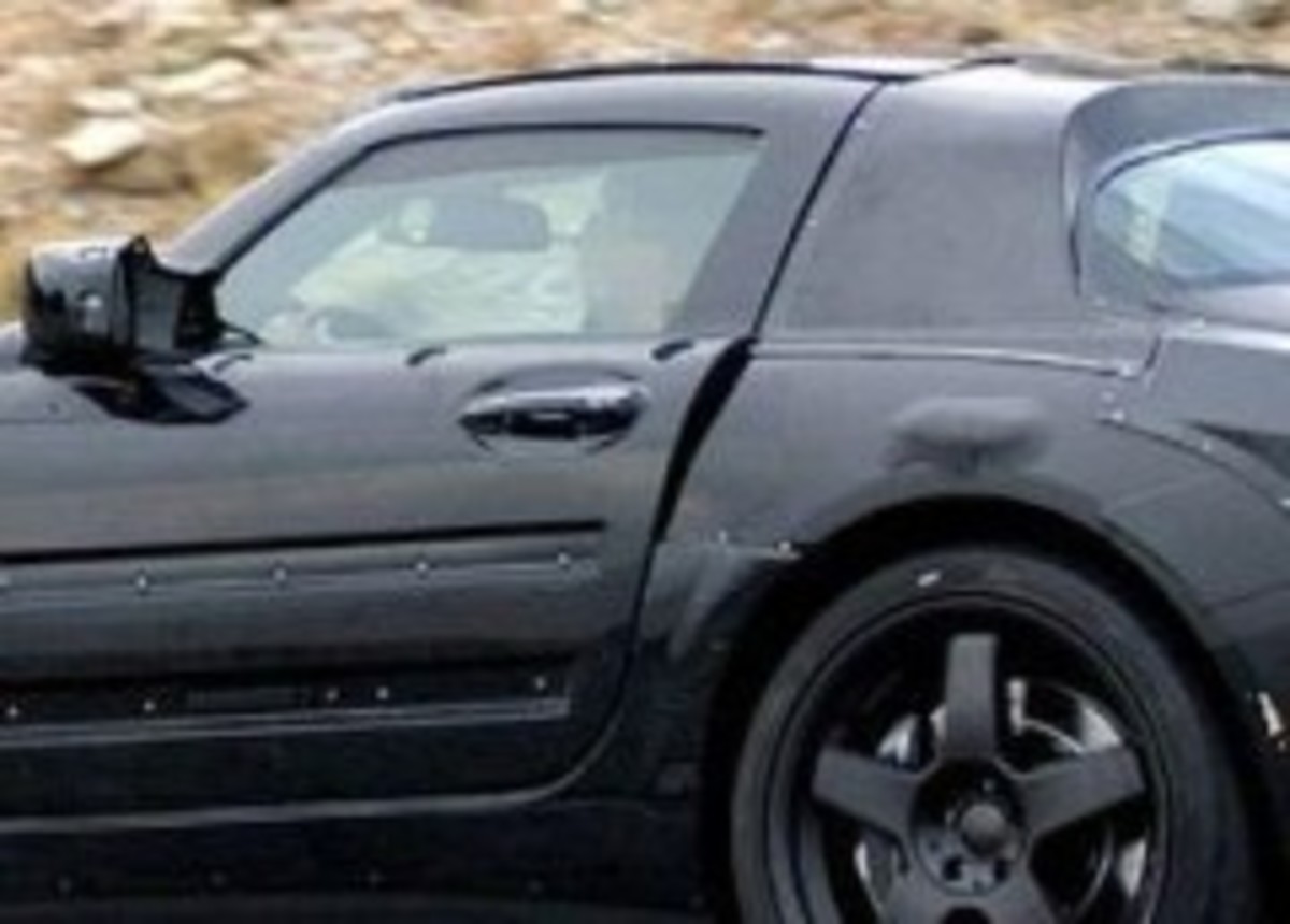 Spy Shots: Mercedes-Benz Gullwing - Autoblog