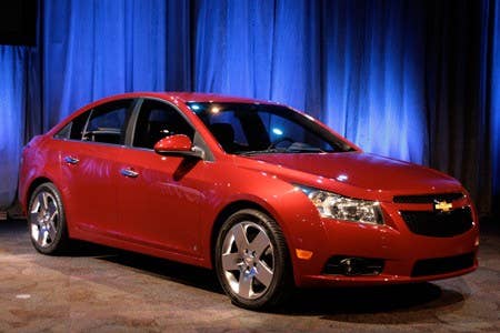 Paris Preview: 2010 Chevy Cruze in person - Autoblog