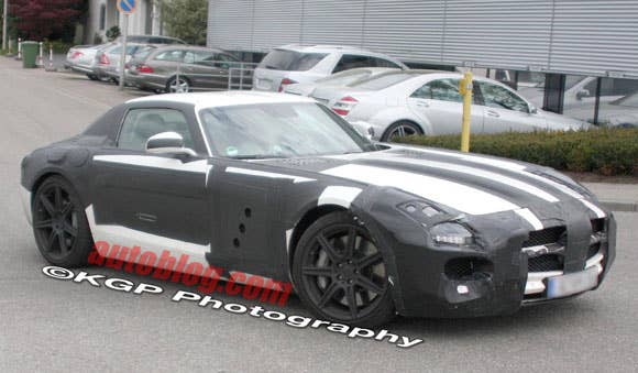 Spy Shots: Mercedes-Benz AMG SLS taking shape - Autoblog