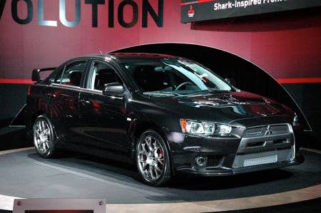 LA 2007: US-spec 2008 Mitsubishi Lancer Evolution lands (VIDEO) - Autoblog