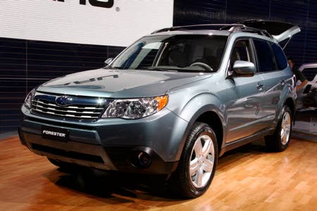 Detroit 2008: '09 Subaru Forester shows its US face in Detroit - Autoblog