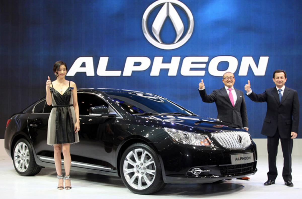 Buick LaCrosse rebranded as Daewoo Alpheon in South Korea - Autoblog