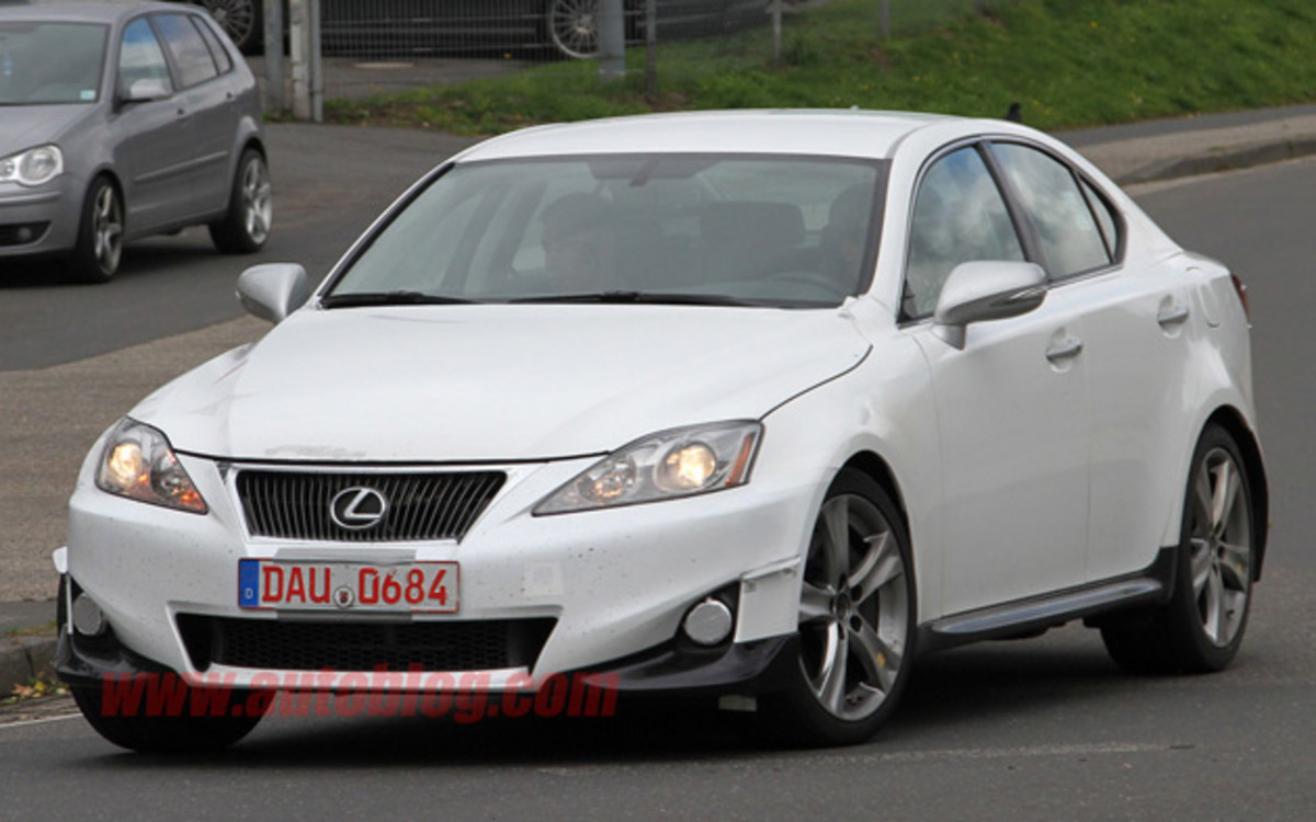 Spy Shots: Next-gen Lexus IS mule makes the rounds - Autoblog