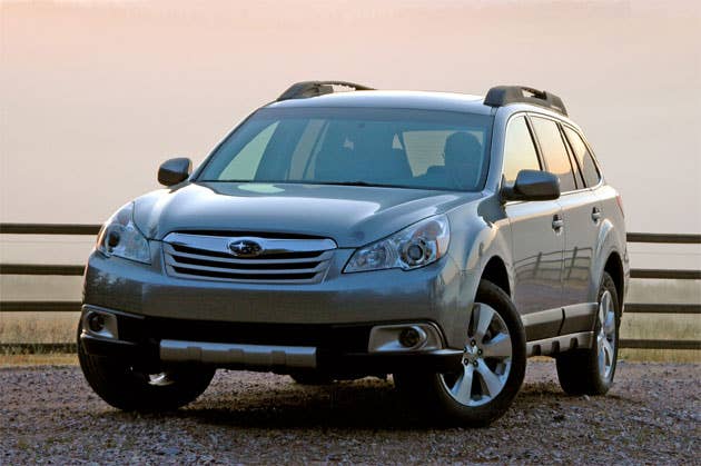 Subaru Legacy and Outback, Dodge Avenger and Chrysler Sebring new IIHS ...