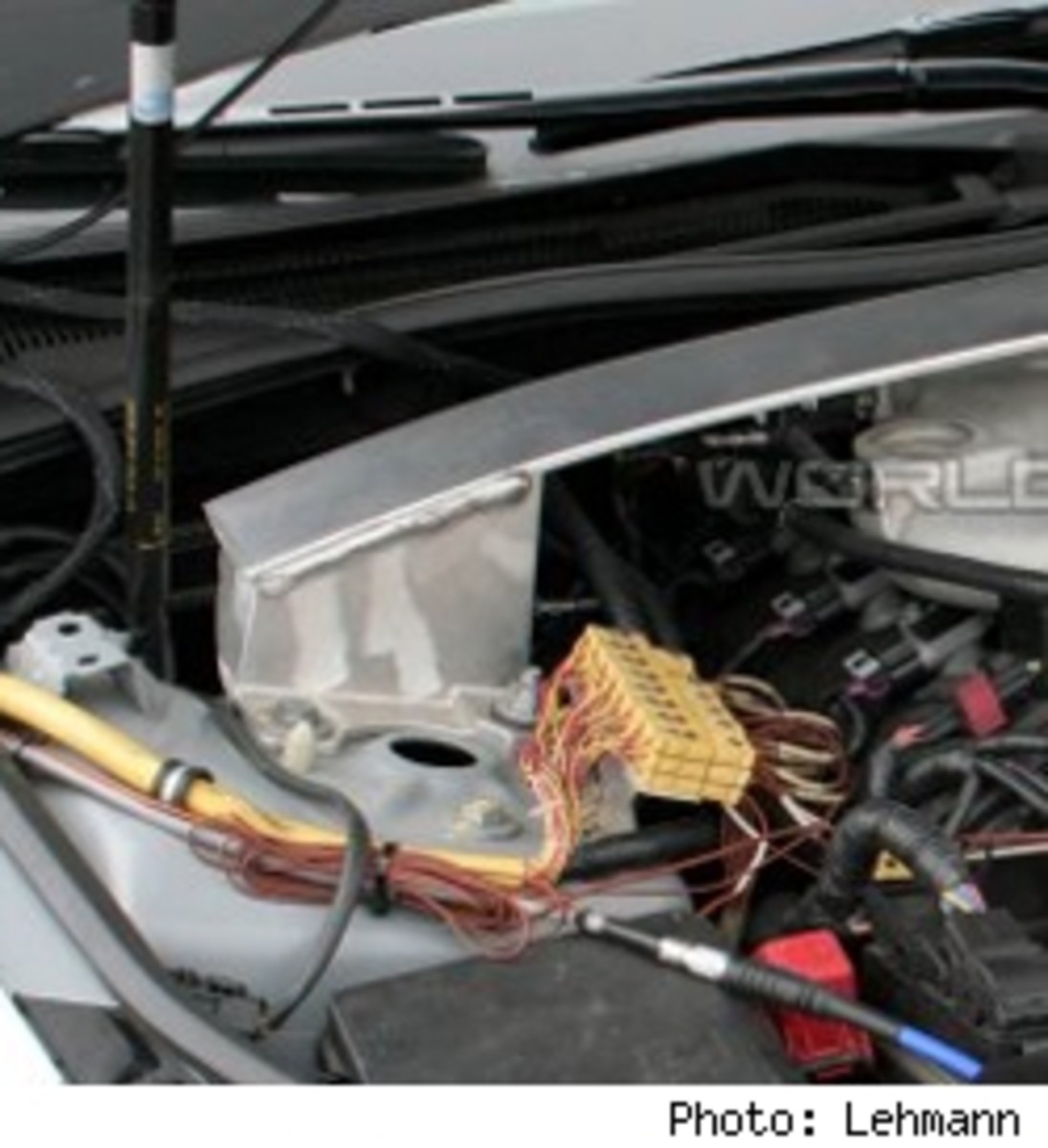 Spy Shots: Cadillac CTS-V engine bay - Autoblog