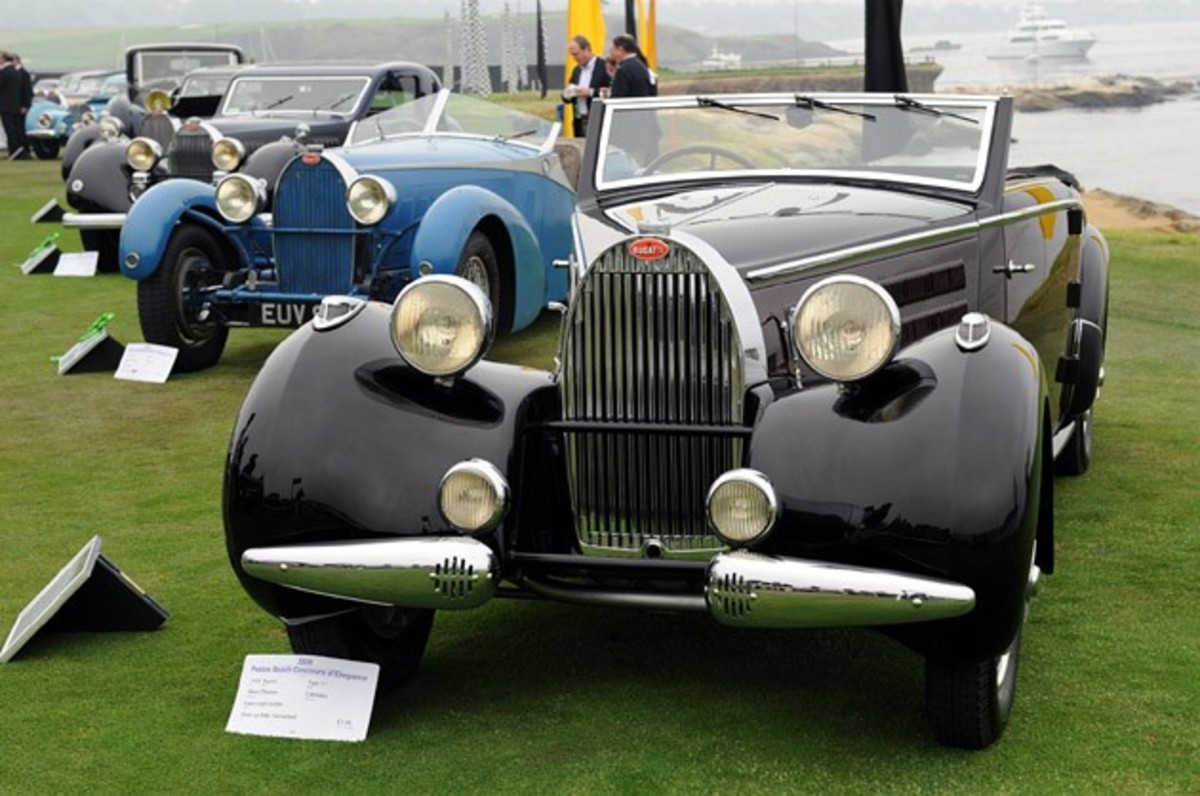 Monterey 2009: Medium rare or rare? Custom coachwork Bugatti Type 57s ...