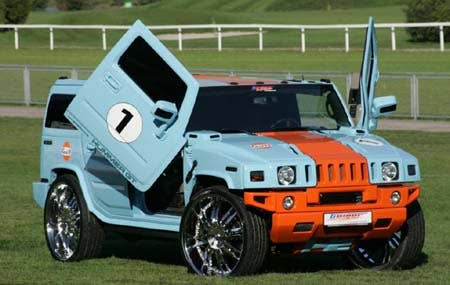 Tuner Tuesdays: "Gulf-wing" HUMMER GT by GeigerCars - Autoblog