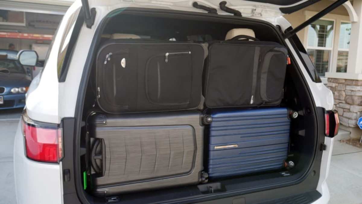 Toyota Sequoia Luggage Test: How much fits behind the third row? - Autoblog