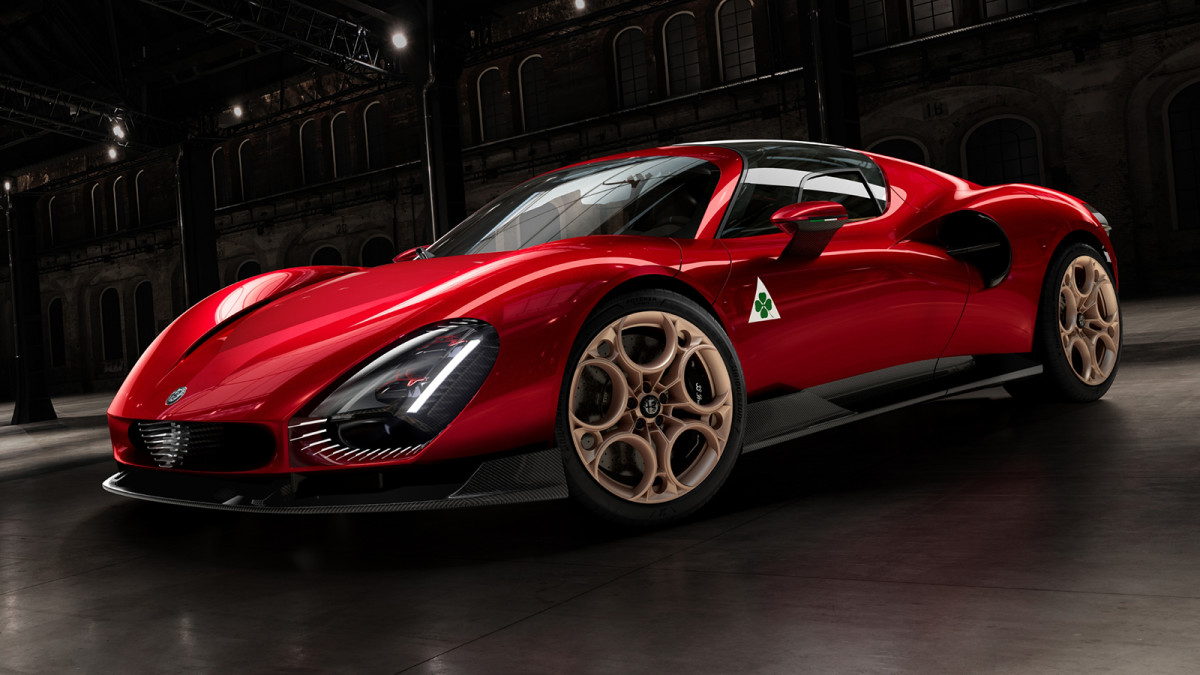 Alfa's upcoming EV sports car poised as a 4C Spider successor — the 4E ...