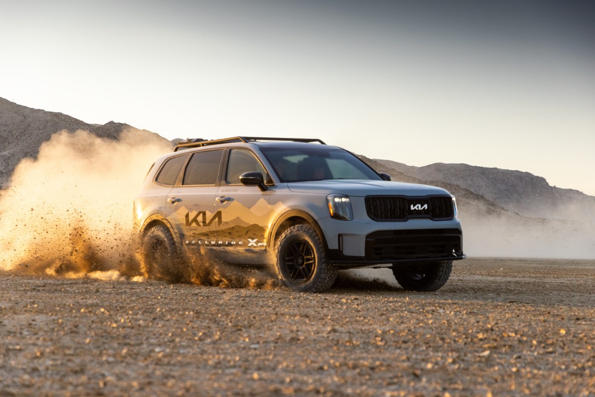 Kia Telluride with off-road modifications unveiled for the Rebelle ...