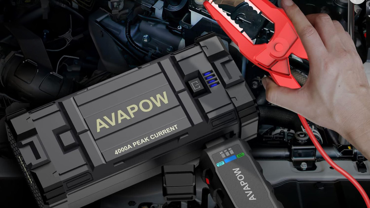 This Avapow car jump starter is 50% off at Walmart right now - Autoblog