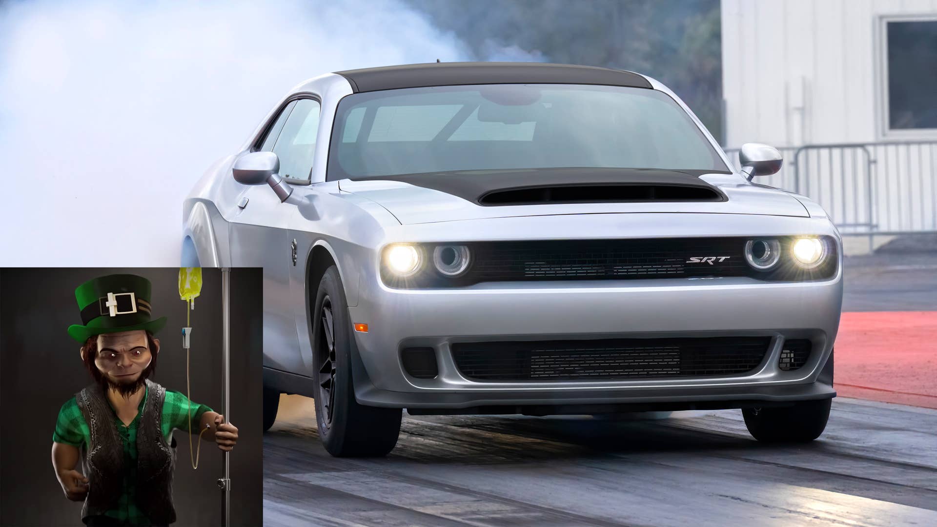 So here's the deal with those weird Demon leprechaun teasers - Autoblog