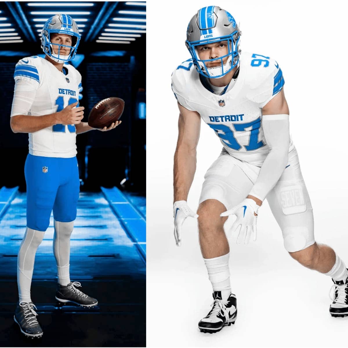 Ford Mustang, Bronco inspire new uniforms for hometown Detroit Lions ...
